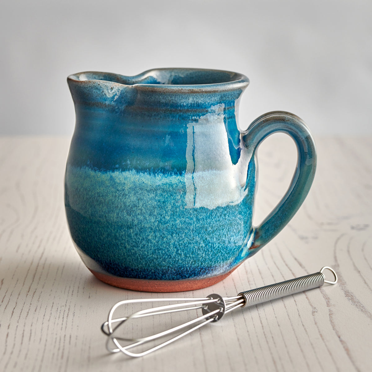 Salad Dressing Jug - Aqua Marine – Rupert Blamire